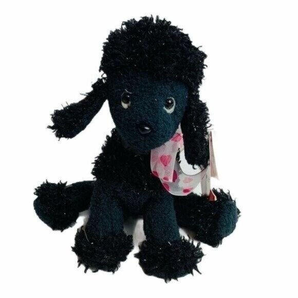 Russ | Toys | Russ Berrie Gigi Plush Poodle Black Puppy Dog Stuffed ...